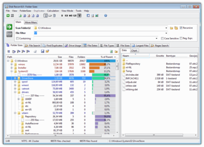 Aplikasi untuk Melihat Ukuran File dan Folder Besar pada Disk