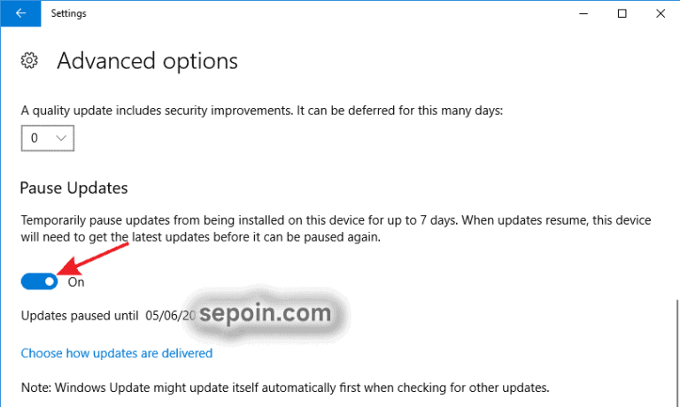 Mematikan Windows Update (Windows 10) Mudah dan Efektif - Sepoin