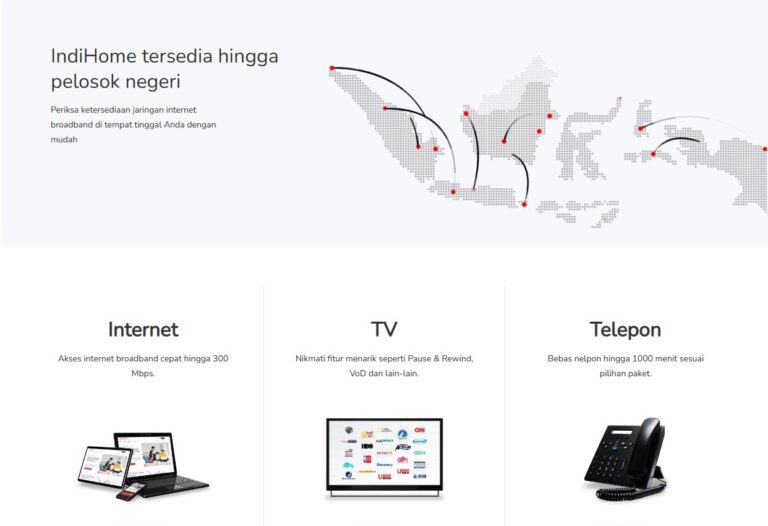 Apa itu IndiHome fiber, Paket internet WIFI, Telepon dan TV kabel - Sepoin